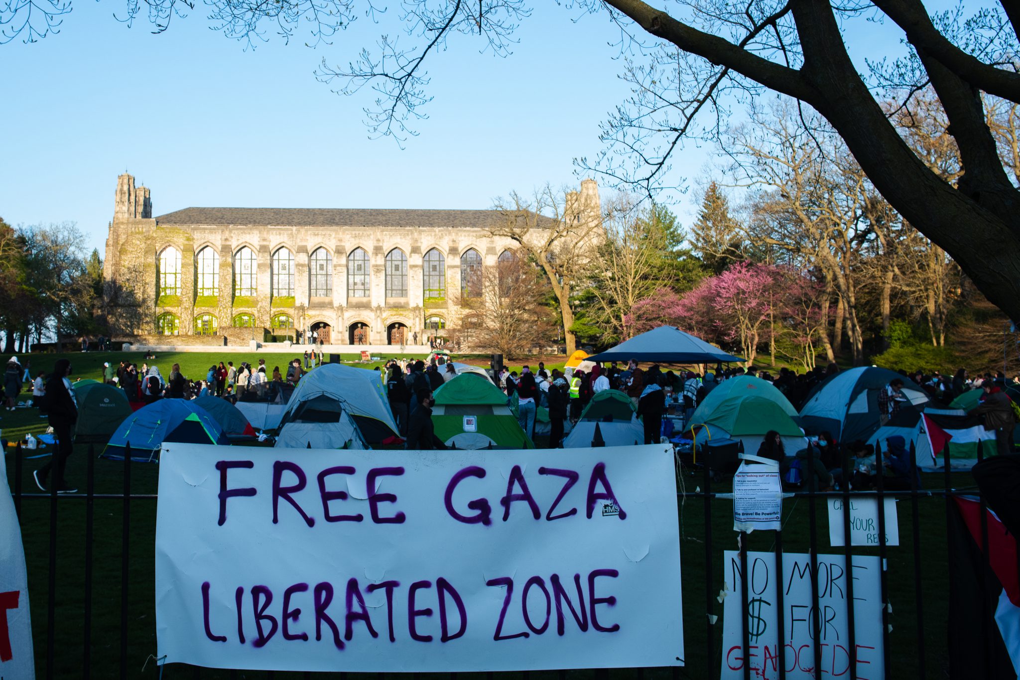 The pro-Palestine encampment at Northwestern University reimagined the ...