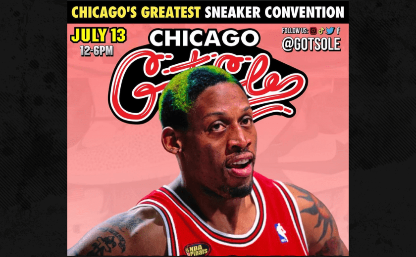 Dennis Rodman will be at the Got Sole sneaker convention in Rosemont ...