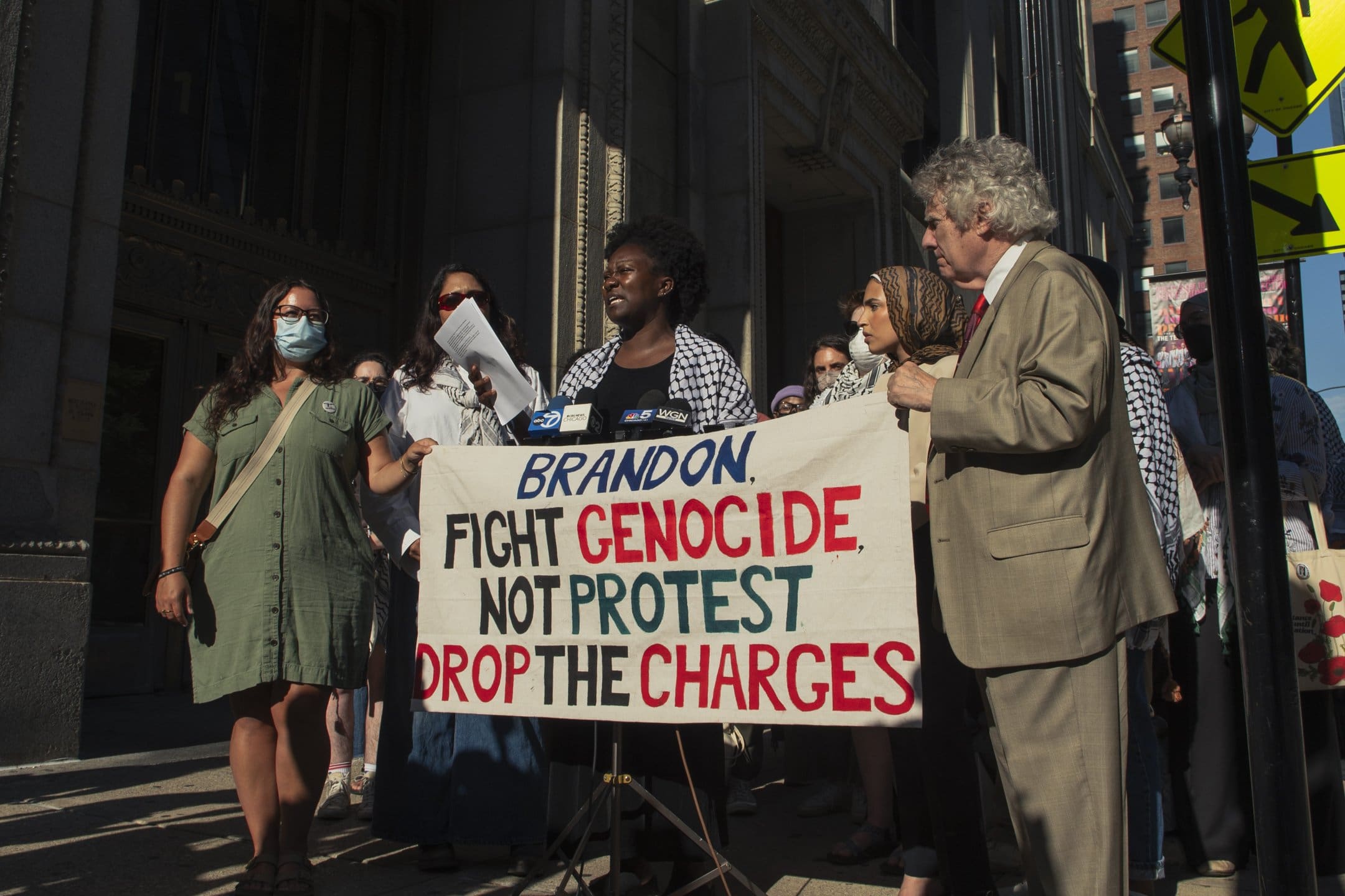 Pro-Palestinian protestors call on city to drop charges ahead of the ...