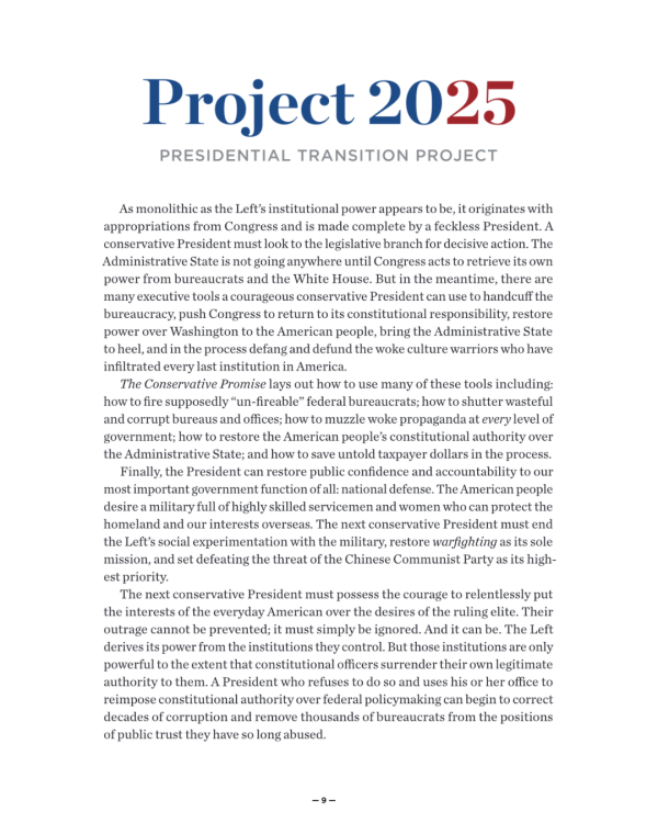 The Revolutionary Column: Let’s talk about Project 2025 and the threat ...
