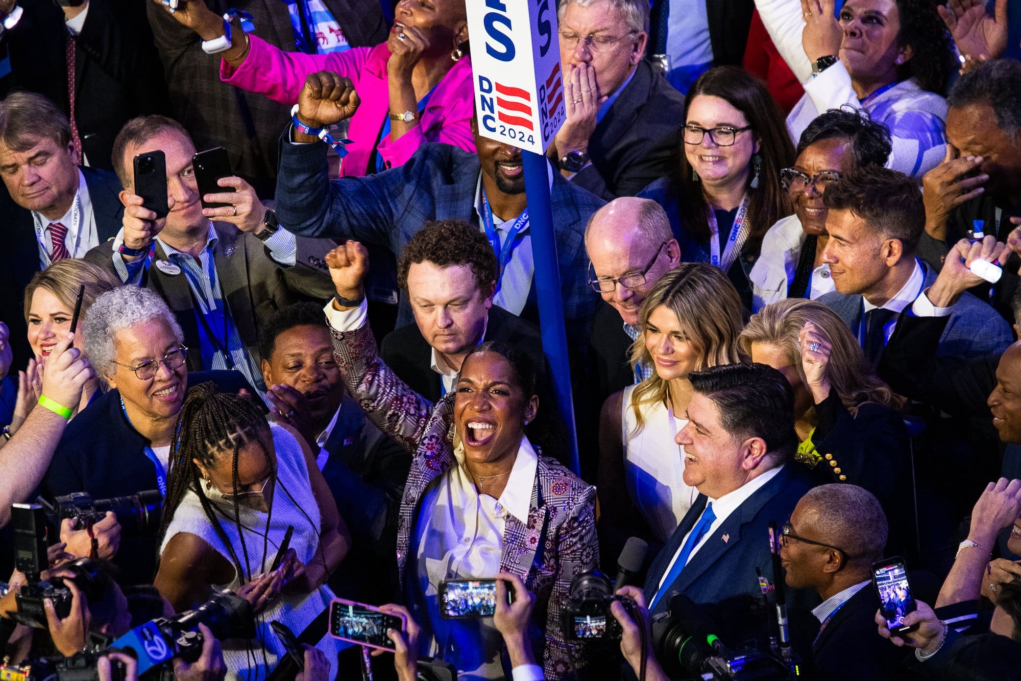 Fighting for space as a Black woman photographer at the DNC • The TRiiBE