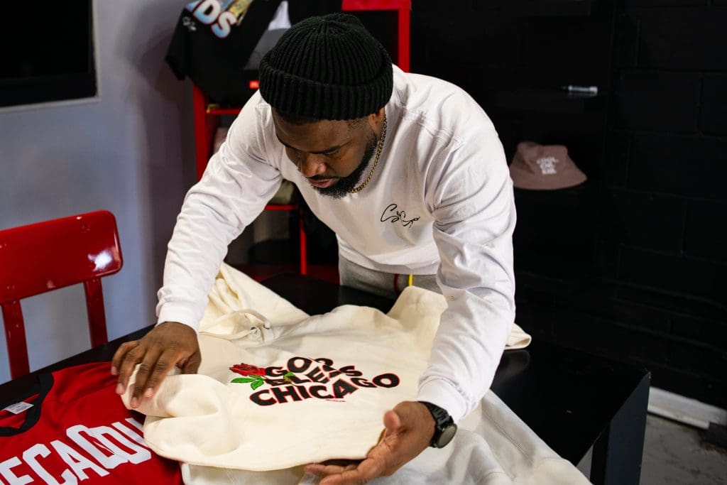 Streetwear designer Michael Cox sends blessings to Chicago through his ...