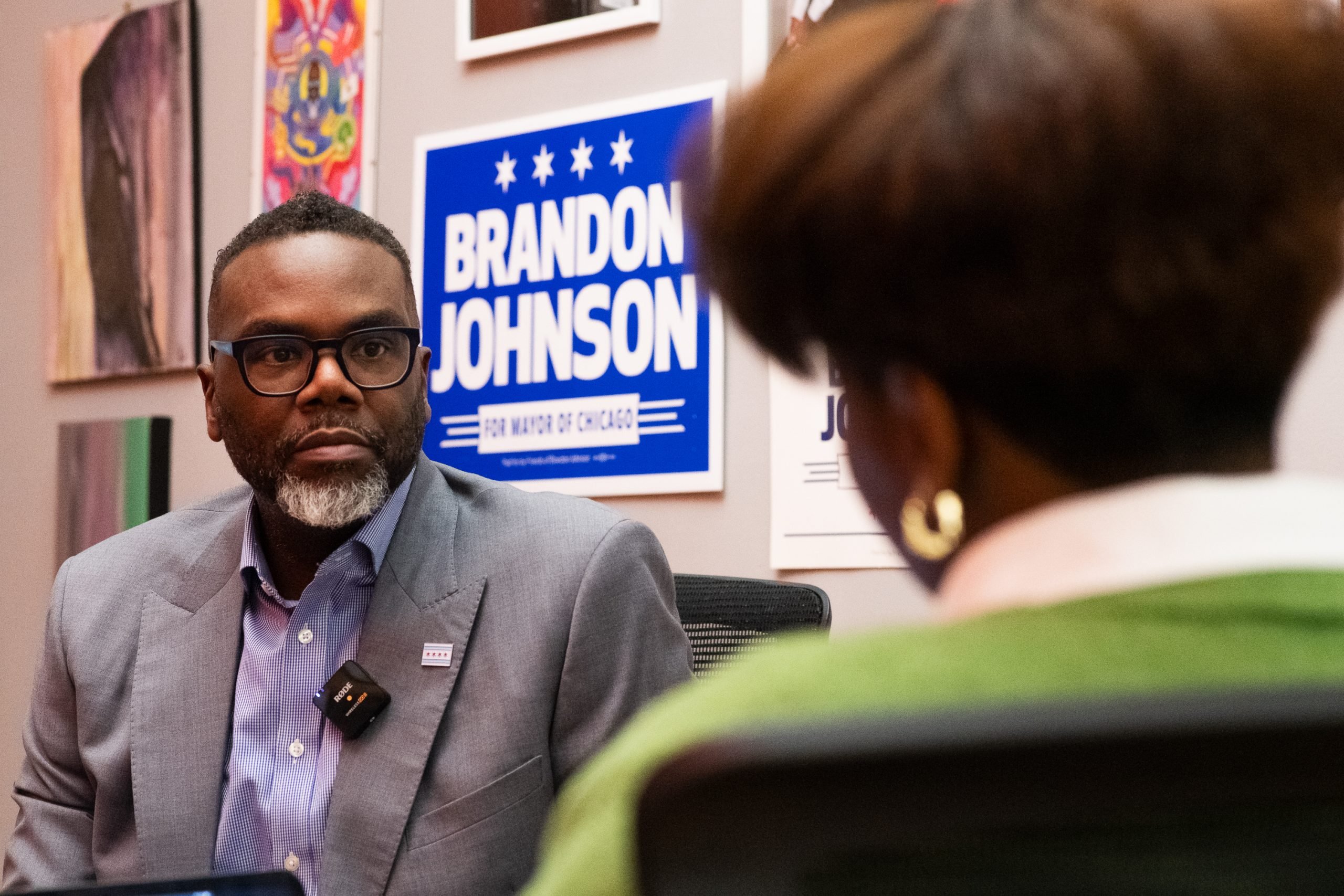 Mayor Johnson is taking his message straight to Black Chicagoans • The ...