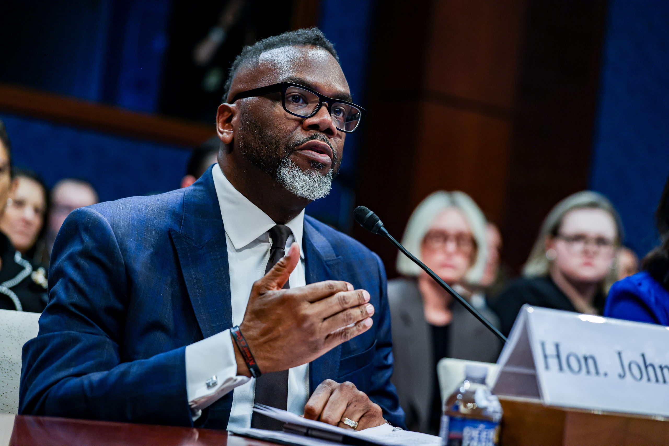 ‘This is absolutely a sham,’ Mayor Johnson plays into the performative ...