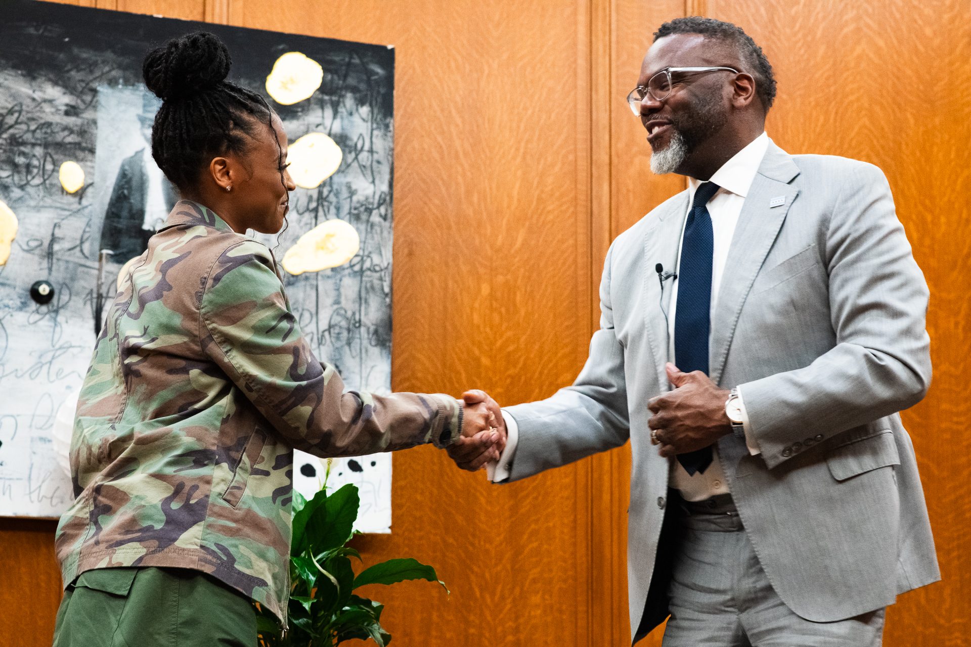 Key takeaways from Mayor Brandon Johnson’s midterm interviews • The TRiiBE