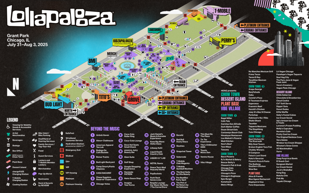 Black folks’ survival guide for Lollapalooza 2025 • The TRiiBE