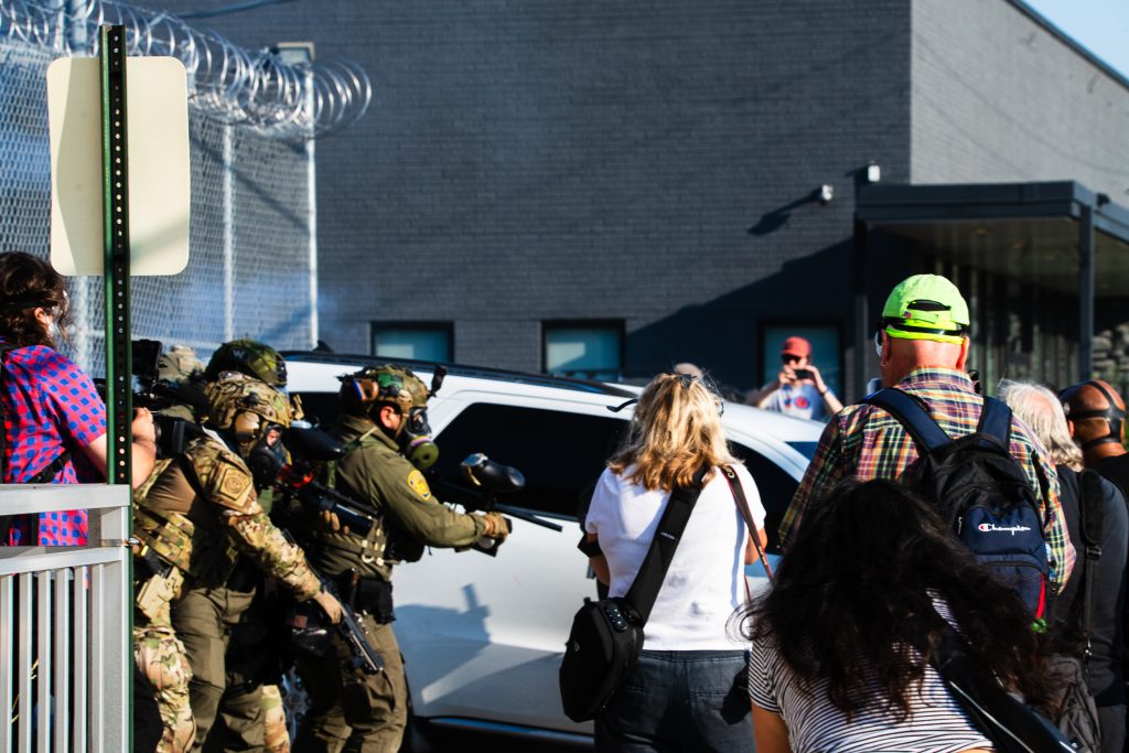 And then came the tear gas: Federal agents use excessive force against ...