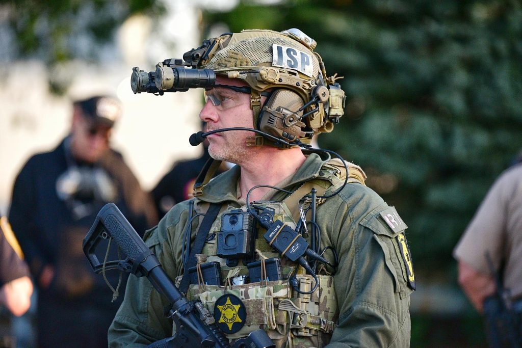 Illinois State Police assist feds in Broadview protest, Chicago ...