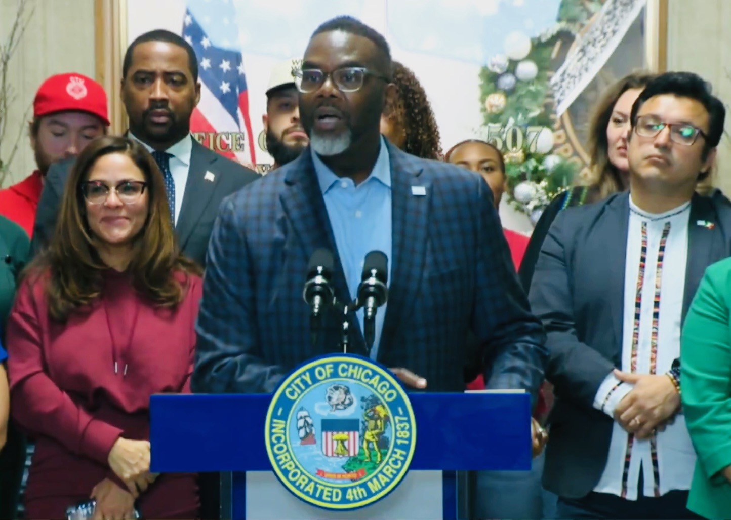 Allies stand with Mayor Johnson as he signs executive order to protect ...
