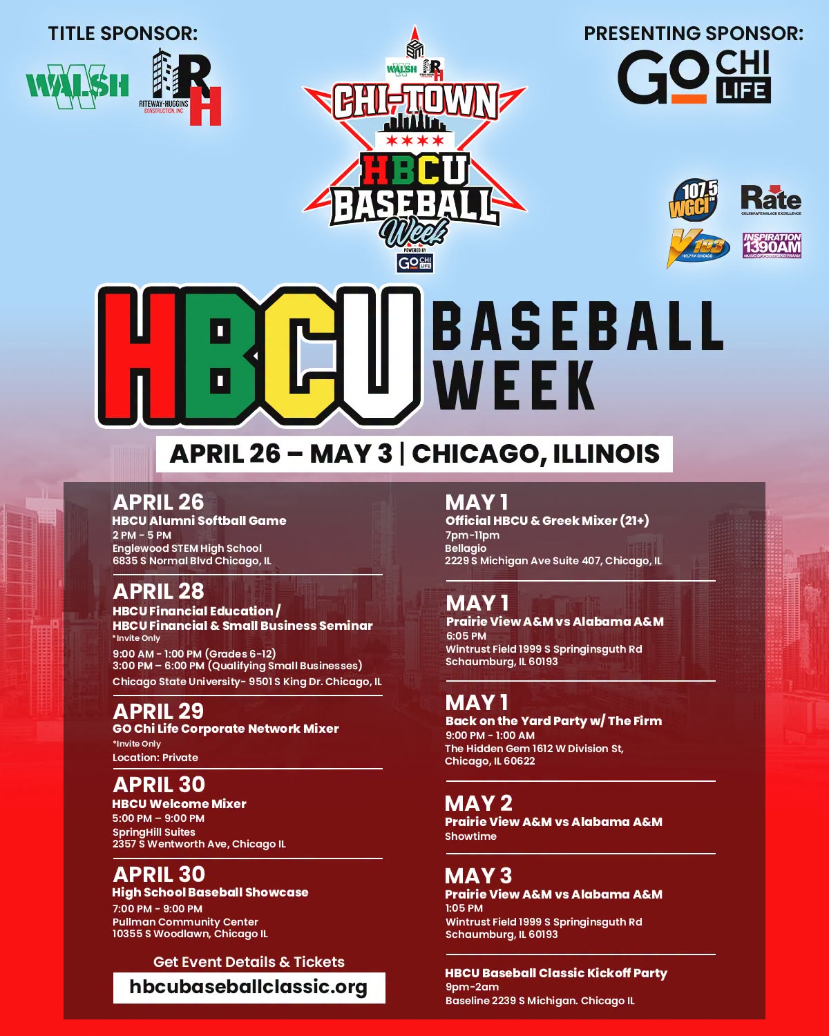HBCU News - Chicago HBCU Baseball Classic set to make history at ...